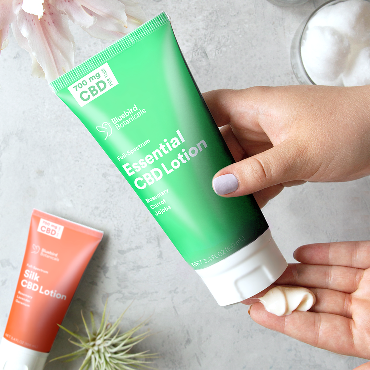 Hemp CBD Lotion - The Perfect Natural Skincare Match | Bluebird CBD ...