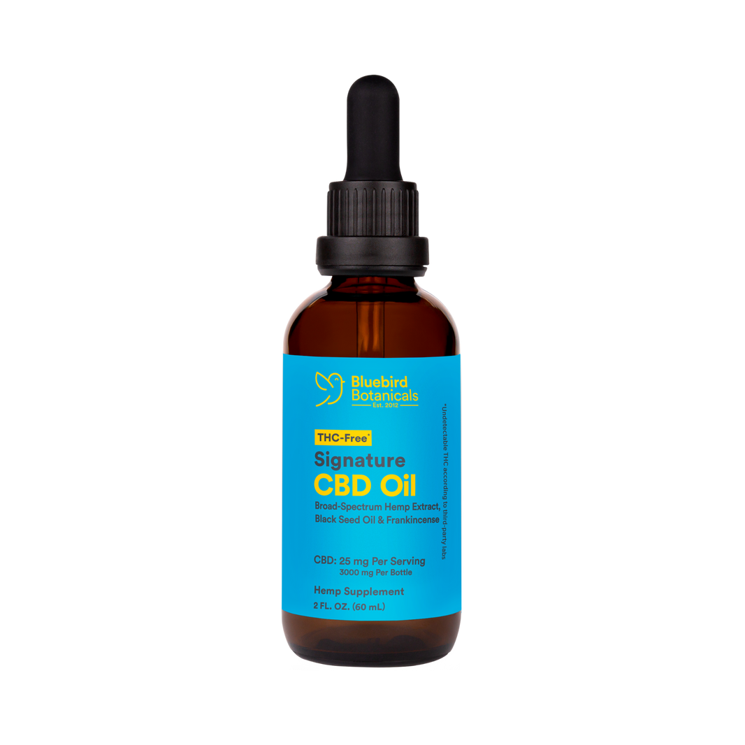 Concentrated CBD Oil | Concentrated Hemp Oil | Bluebird Botanicals