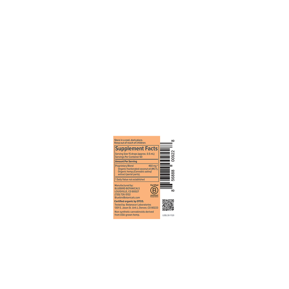 Organic CBD Oil & Extract | Bluebird Botanicals